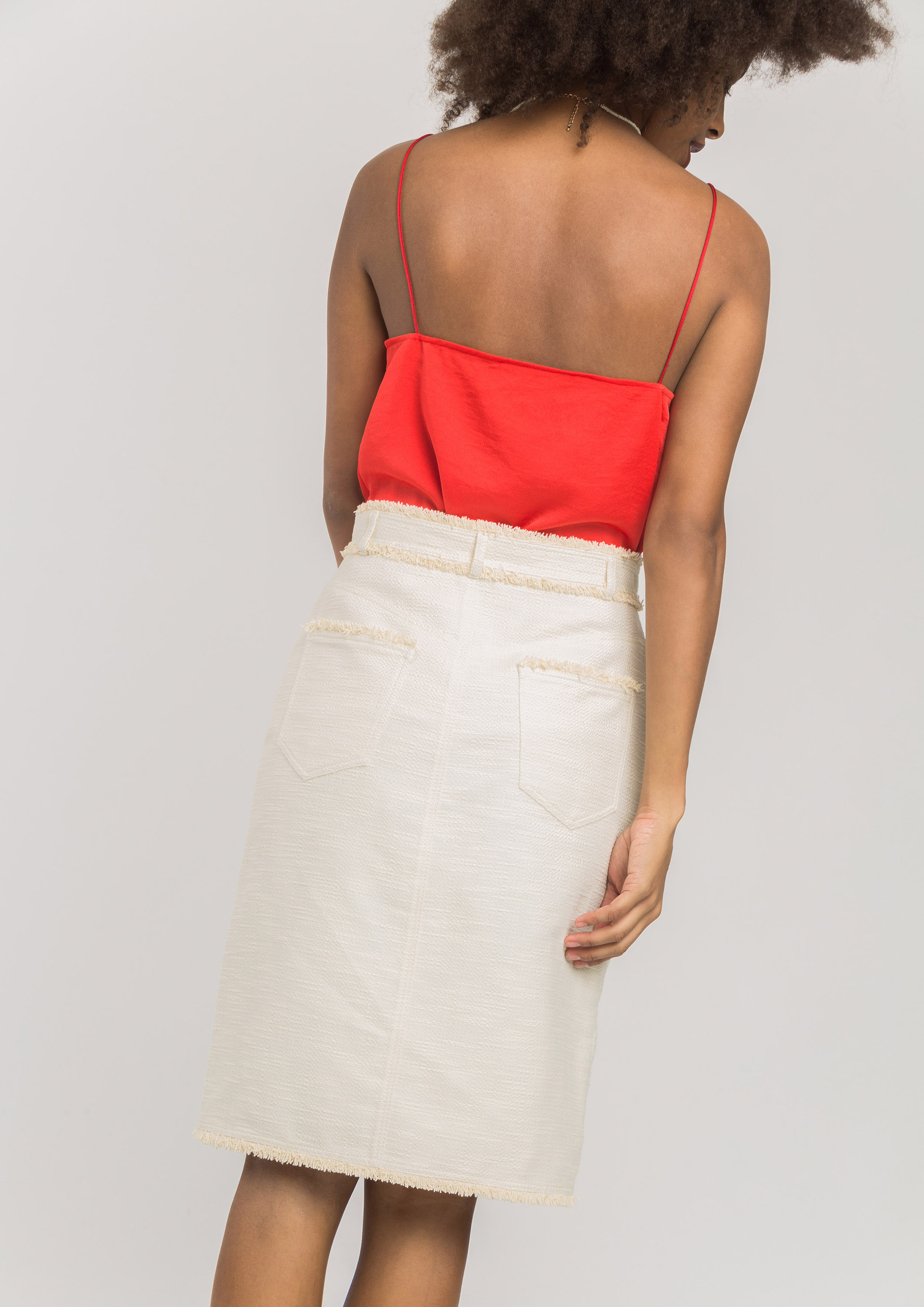 Red Camisole Top